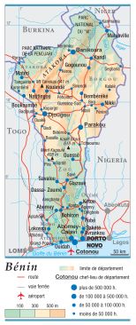 Bénin anciennement Dahomey République du Bénin - LAROUSSE