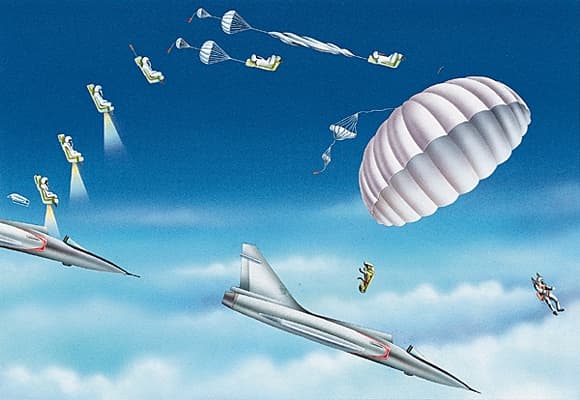 Fonctionnement d'un siège éjectable – Média LAROUSSE