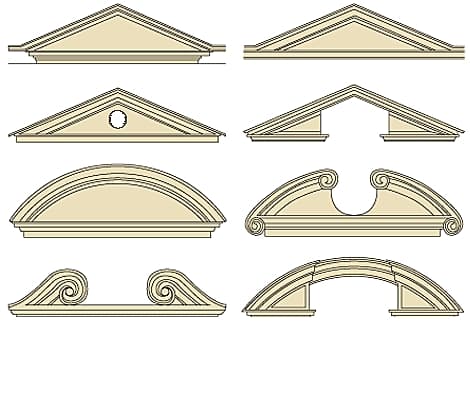 Types de frontons – Média LAROUSSE