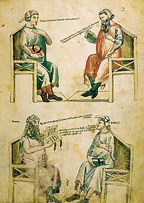 Averroès en arabe Abū al-Walīd Muḥammad ibn Ruchd - LAROUSSE