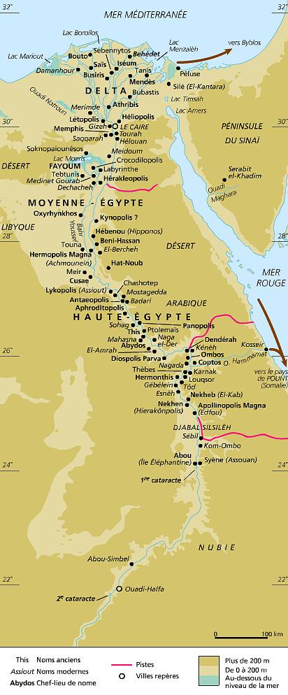 Égypte : histoire de l'Égypte ancienne et préislamique - LAROUSSE