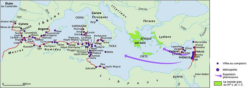 Phéniciens - LAROUSSE