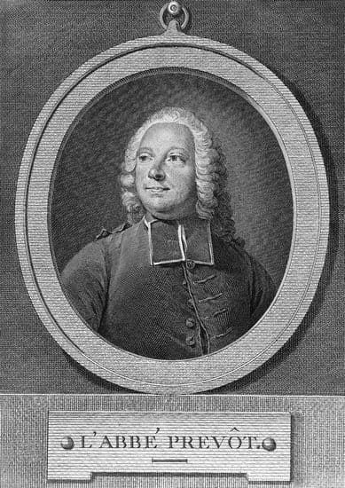 Antoine François Prévost d'Exiles dit l'abbé Prévost - LAROUSSE
