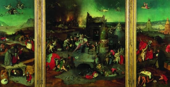 Jérôme Bosch, la Tentation de saint Antoine . – Média LAROUSSE