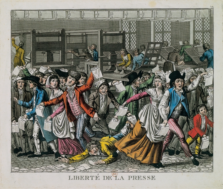 Liberté de la presse. – Média LAROUSSE