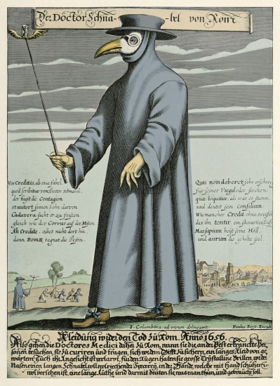 Médecin luttant contre la peste – Média LAROUSSE